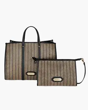 Eric Javits Palm Tote - Peanut