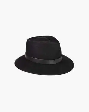 Eric Javits Ms Cool Wool Felt Fedora Hat Originalblack
