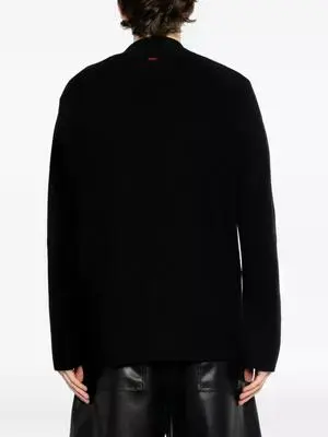 TEAM WANG DESIGN X Jdb Mandarin-collar Cardigan