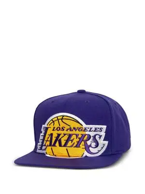 Mitchell & Ness Nba Los Angeles Lakers Logo Baseball Cap - Purple