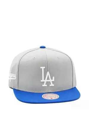 Mitchell & Ness X Mlb Cooperstown Los Angeles Dodgers Snapback Cap - Grey