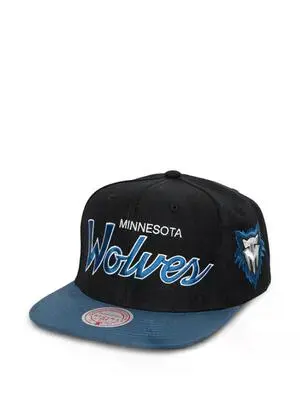 Mitchell & Ness Minnesota Timberwolves Baseball Cap - Black