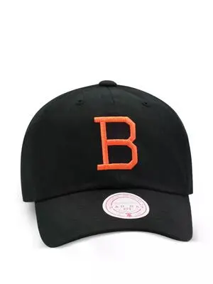Mitchell & Ness Baltimore Orioles Mlb Cooperstown Embroidered Strap-back Baseball Cap - Black