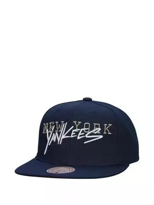 Mitchell & Ness X Mbl New York Yankees Team Snapback Cap - Blue