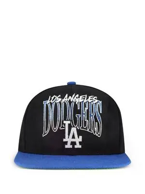 Mitchell & Ness X Mlb Rise Up Los Angeles Dodgers Snapback Cap - Black