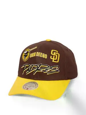 Mitchell & Ness Padres All In 2.0 Pro Baseball Cap - Brown