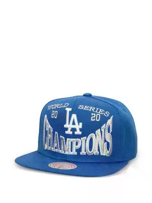 Mitchell & Ness Mlb 2020 Los Angeles Dodgers Embroidered Snapback Cap - Blue