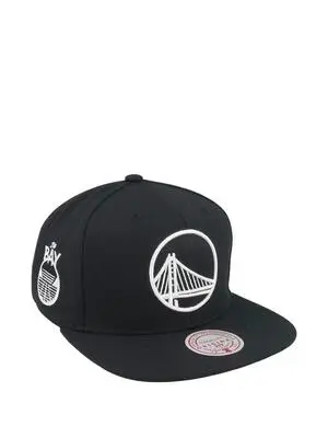 Mitchell & Ness X Nba Evergreen Golden State Warriors Snapback Cap - Black