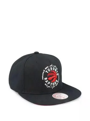 Mitchell & Ness Logo-embroidered Cap - Black