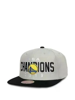Mitchell & Ness Logo Snapback Cap - Grey