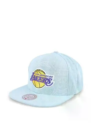 Mitchell & Ness Nba Los Angeles Lakers Stitcher Snapback Cap - Blue