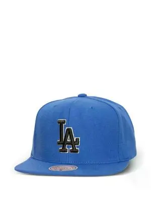 Mitchell & Ness Mlb Los Angeles Dodgers Logo-eclipse Snapback Cap - Blue