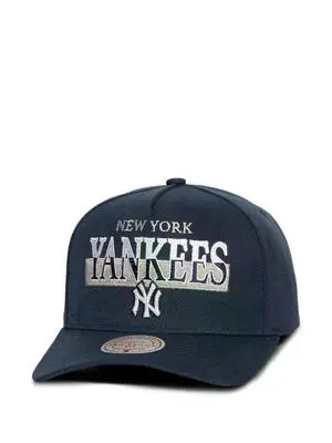 Mitchell & Ness New York Yankees Pro Crown Embroidered Cap - Blue