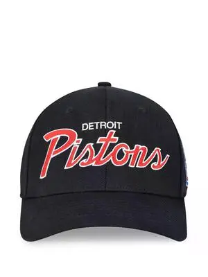 Mitchell & Ness Detroit Pistons Baseball Cap - Black