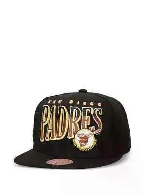 Mitchell & Ness San Diego Padres Cooperstown Cap - Black