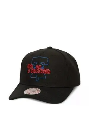 Mitchell & Ness X Mlb Philadelphia Phillies Snapback Cap - Black