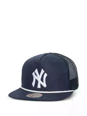 Mitchell & Ness New York Yankees Mlb Roper Trucker Cap - Blue