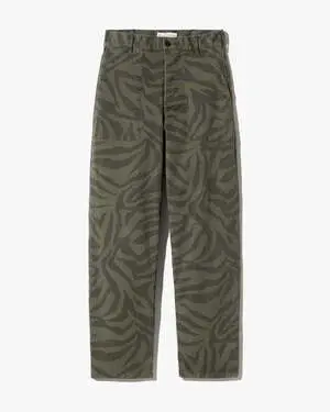 NILI LOTAN Earl Printed Cotton Pant