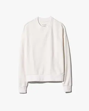 NILI LOTAN Gladys Crewneck Sweatshirt - Ecru