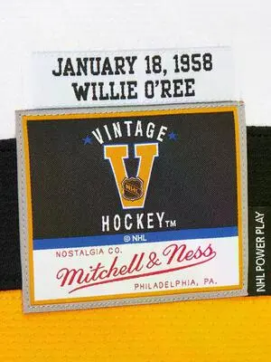Mitchell & Ness X Nhl Boston Bruins Willie O'ree Jersey