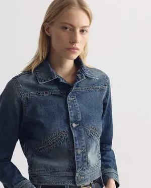 NILI LOTAN Carly Denim Jacket