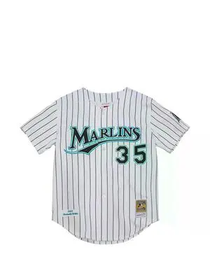 Mitchell & Ness Dontrelle Willis 2003 Marlins Striped Shirt