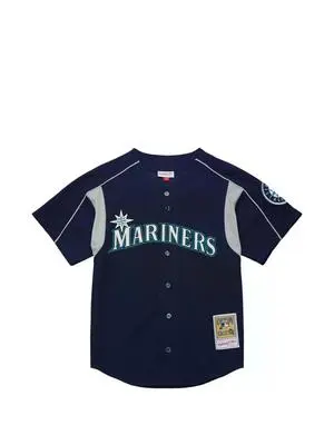 Mitchell & Ness 2003 Seattle Mariners Buttoned Short-sleeve Shirt