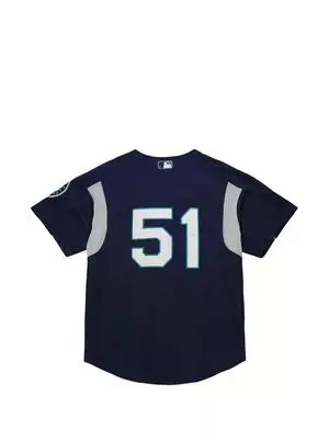 Mitchell & Ness 2003 Seattle Mariners Buttoned Short-sleeve Shirt