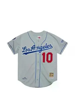 Mitchell & Ness Hideo Nomo Los Angeles Dodgers 2002 Jersey - Grey