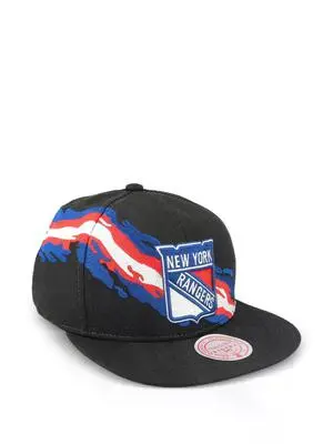 Mitchell & Ness X Nhl Logo-detail Baseball Cap - Black
