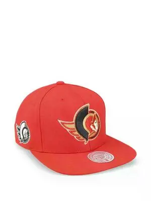 Mitchell & Ness Ottawa Senators Nhl Alternate Flip Snapback Cap - Red