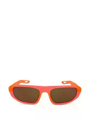 Nike Rectangular Sunglasses - Orange