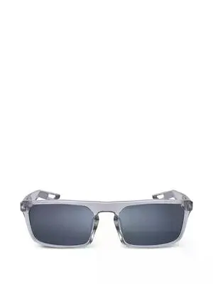 Nike Nv03 Square-frame Sunglasses - Grey