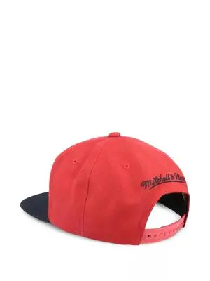 Mitchell & Ness Nba Chicago Bulls Two-tone Snapback Cap - Red