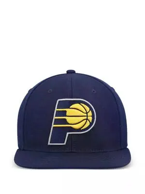 Mitchell & Ness Nba Indiana Pacers Team Ground Logo Cap - Blue