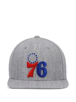 Mitchell & Ness X Nba Philadelphia 76ers Snapback Cap - Grey