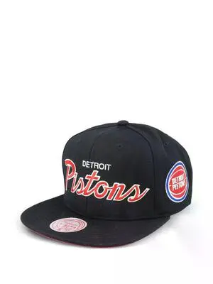 Mitchell & Ness Nba Team Script 2.0 Snapback Baseball Cap - Black