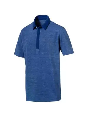 PUMA Moving Day Polo Striped Polo Shirt