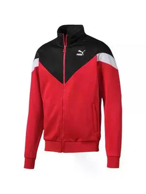 PUMA Zip-fastening Sweatshirt - Red