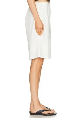 Enza Costa Linen Blend Shorts