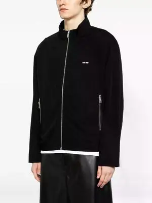 TEAM WANG DESIGN Original Jacket With Zip Fastening And Logo Print