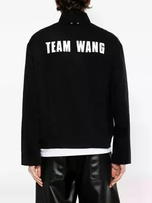TEAM WANG DESIGN Original Jacket With Zip Fastening And Logo Print