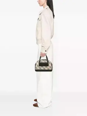 Burberry Nova Check Handbag - Brown