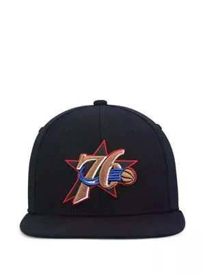 Mitchell & Ness Nba Philadelphia 76ers Team Ground 2.0 Snapback Cap - Black