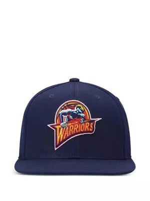 Mitchell & Ness Golden State Warriors Nba Hardwood Classics Team Ground 2.0 Baseball Cap - Blue