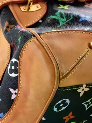 LOUIS VUITTON Claudia Handbag Monogram Multicolor Satchel