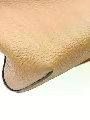 Fendi 2010-2026 Large Leather The Way Satchel - Brown