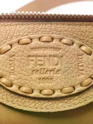 Fendi 2010-2026 Large Leather The Way Satchel - Brown