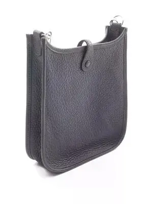 Hermès 2024 Clemence Evelyne Tpm Crossbody Bag - Black