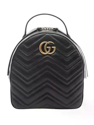 Gucci Small Gg Marmont Matelasse Leather Backpack
